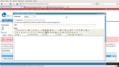 Textareas On The Panels Content Ui Doesnt Support Wysiwyg Editors