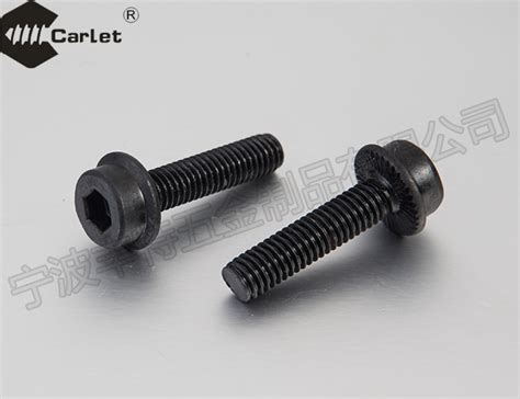 圆柱头内六角法兰面螺钉 宁波丰特五金制品有限公司