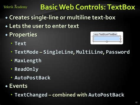 Ppt Aspnet Web Controls And Html Controls Powerpoint Presentation Free Download Id6679388
