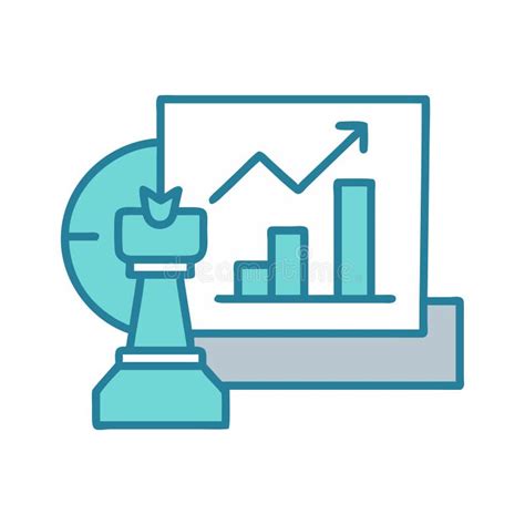 Visualizing Corporate Strategy Metrics Stock Vector Illustration Of