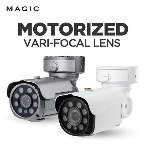 MAGIC MP Long Range IR Bullet IP Camera Motorized VF Lens UNIX CCTV