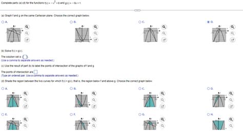 solved complete parts a d ﻿for the functions f x x2 8