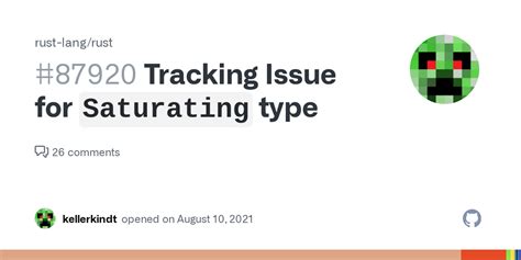 Tracking Issue For `saturating` Type · Issue 87920 · Rust Langrust · Github