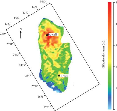 Plane Distribution Of Average Effective Thickness For Gas Hydrate And