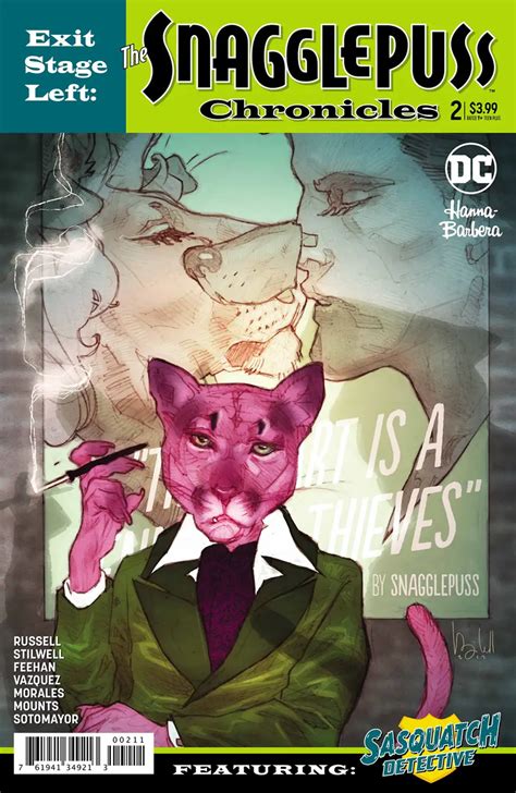 Exit Stage Left The Snagglepuss Chronicles 2 7 Page Preview And Covers Released By Dc Comics
