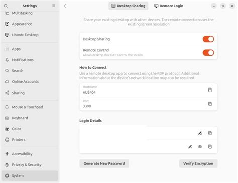 Xrdp Accessing An Ubuntu 24 04 Machine Via Rdp Port Selection Ask Ubuntu