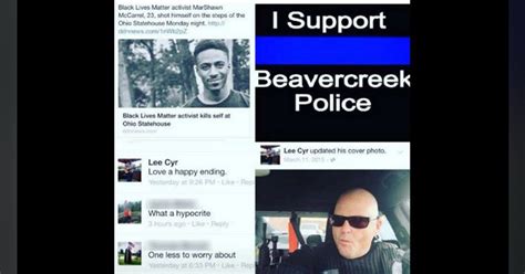 Ohio Police Officer Fired Over Facebook Post Officer