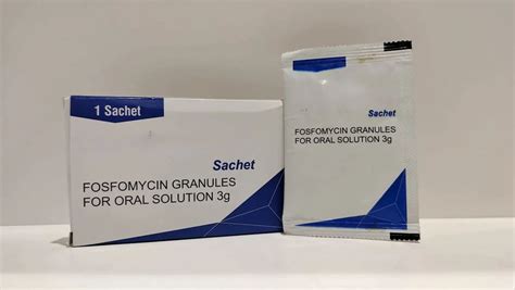 Anti Infective Tablet Fosfomycin Granules For Oral Suspension 3gm At Best Price In Vadodara