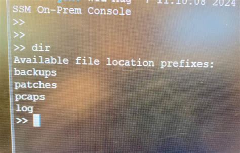 Problem Updating Ssm On Prem Cisco Community