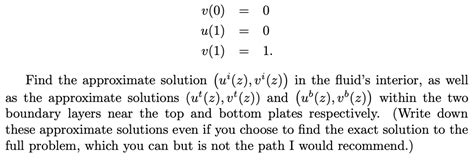 Solved 2 Consider A Steady Uniform Flow Between Two Chegg Com
