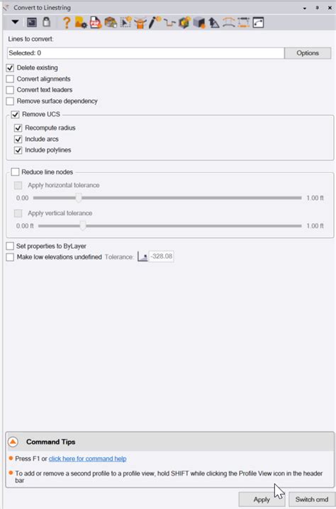 Convert To Linestring Command Rps Data Prep Toolbox Myrockpile Community