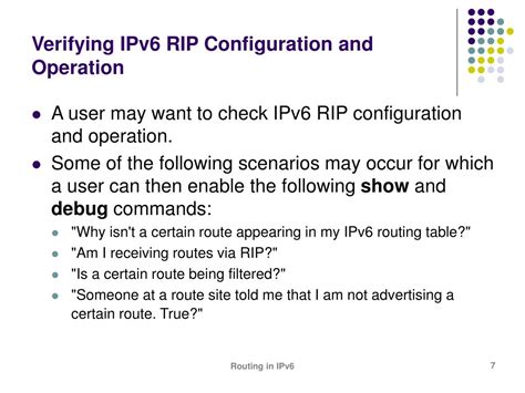 PPT Routing In IPv PowerPoint Presentation Free Download ID