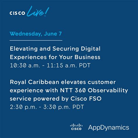 Appdynamics On Linkedin Ciscolive