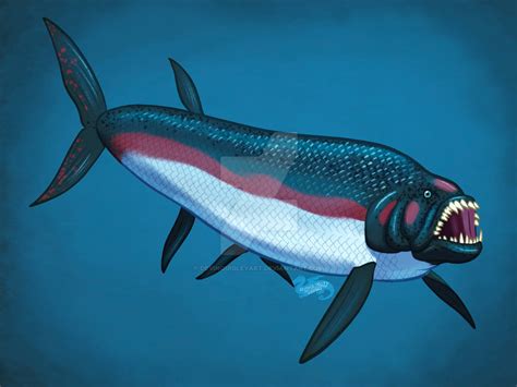 Paleovember 2023 Xiphactinus By Devinquigleyart On Deviantart