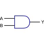 Vector Image Of Buffer Electronic Logic Symbol Free SVG