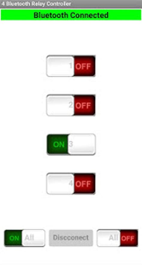 4 Bluetooth Relay Controller No Ads Para Android Descargar