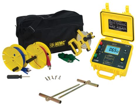 Aemc 4620 Kit 150ft Ground Resistance Tester Model 4620 Kit 150ft Model 4620 And Cat 2135 35