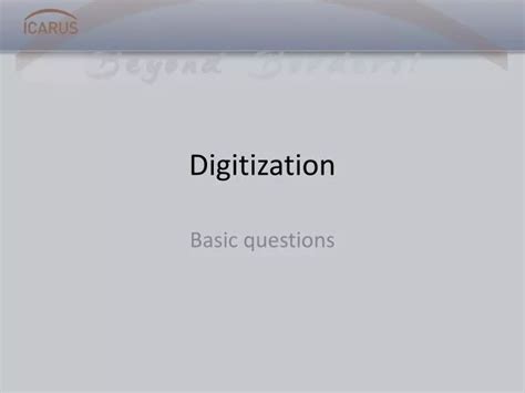 Ppt Digitization Powerpoint Presentation Free Download Id 2226824