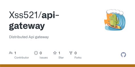 Github Xss521api Gateway Distributed Api Gateway