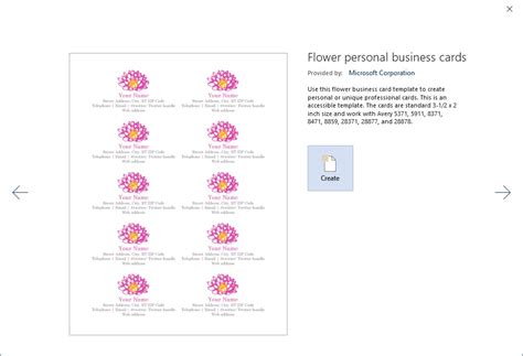 How To Set Up Simple Print And Cut Business Cards In Microsoft Word Brand Building For Small
