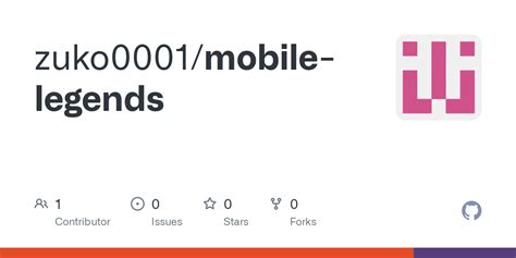 github zuko0001 mobile legends