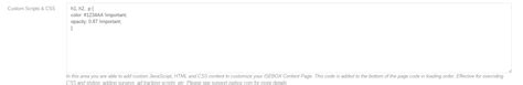 Adding Custom Scripts And Css To An Isebox Content Page Isebox