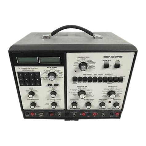 Sencore Va62a Tech Tips Pdf Download Manualslib