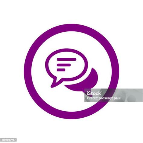 채팅 아이콘 Sms 아이콘 채팅 버블 코멘트 아이콘 통신 대화 아이콘 연설 거품 아이콘 벡터 평면 디자인 보라색 색상 아이콘 0명에 대한 스톡 벡터 아트 및 기타 이미지