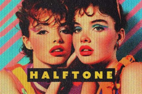 pop art halftone effect