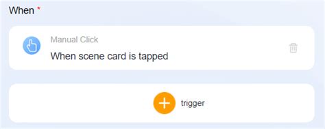 Create Automation Scenes