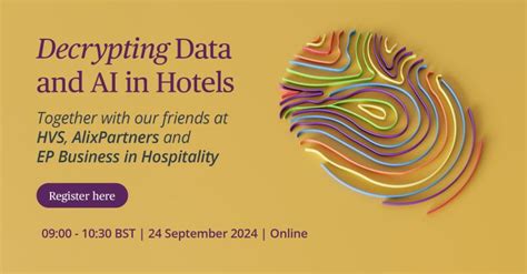 Join Our Webinar On Data And Ai For Hotels James Fowler Posted On The Topic Linkedin
