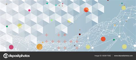 Technology Abstract Futuristic Science Background Internet Business Big Data Concept Stock