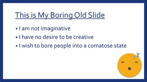 This Powerpoint Is Boring