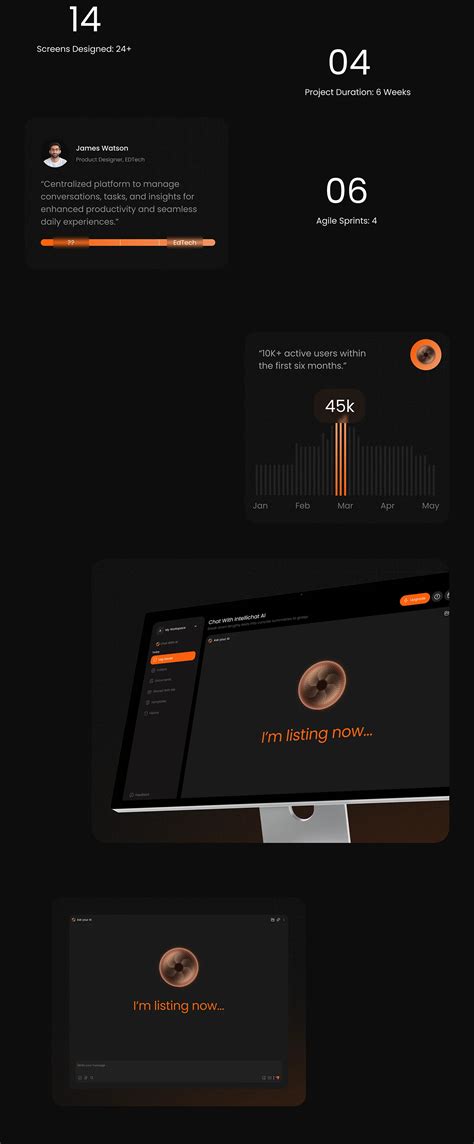 Intellichat Ai Smart Saas Chatbot Webapp Design Behance