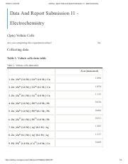 Labflow Report Data And Report Submission Electrochemistry Pdf PM Labflow