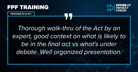 Future Of Privacy Forum On Linkedin Ai Fpftraining Virtualtraining Training Privacy