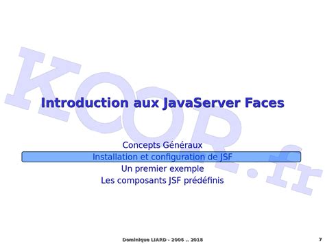 java server faces 2 3 introduction aux javaserver faces