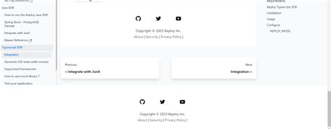 Bug Next Button Of Installation Of Typescript Docs Points To Itself · Issue 411 · Keploy