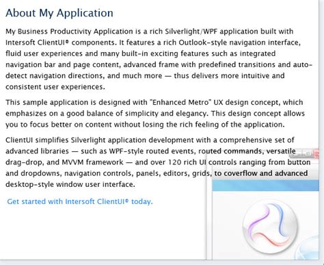Walkthrough Create New Intersoft Clientui Outlook Style Navigation Application For Wpf