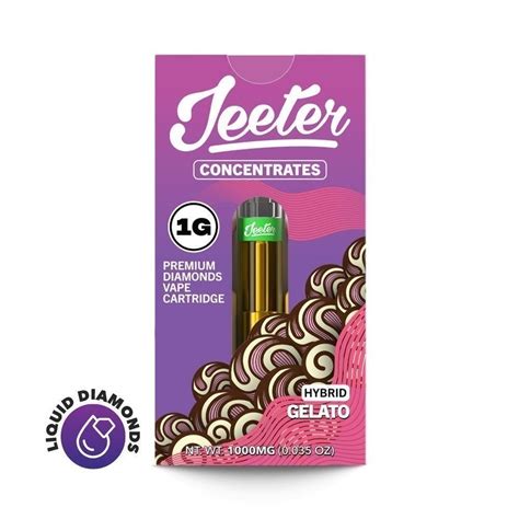 Jeeter Gelato Premium Diamonds Cartridge 1g Jeeter