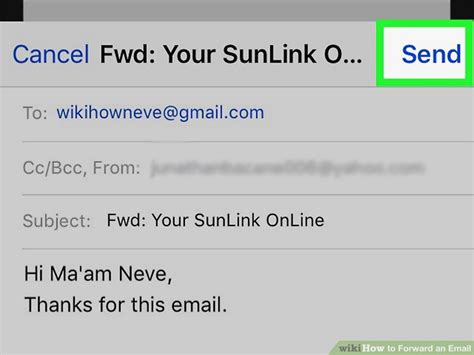 8 Ways To Forward An Email WikiHow