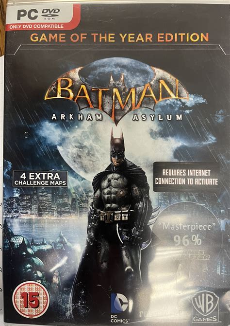 Batman Arkham Asylum Cover
