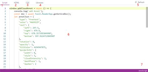 introduction to each function of playground