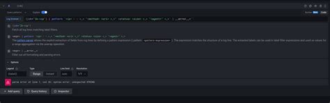 Grafana Loki Pattern Syntax Error Unexpected Identifier Grafana Loki