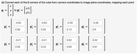 Solved Point This Problem Is About Perspective Chegg