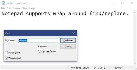 Find And Replace Text In Notepad In Windows 10 Tutorials