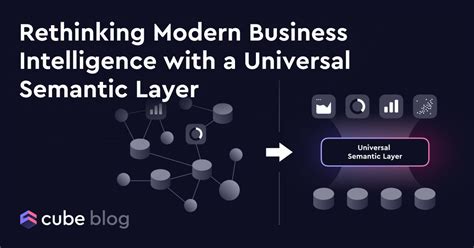 rethinking modern business intelligence with a universal semantic layer