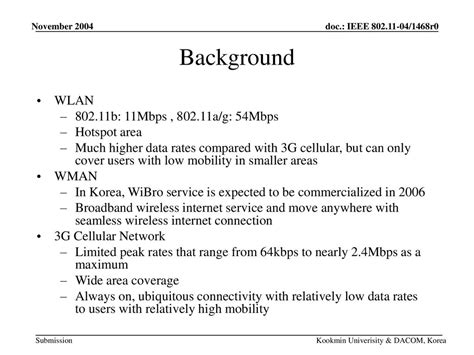 Interworking Architecture For WLANs WMANs And 3G Cellular Networks Ppt Download