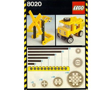 Lego Set 8020 1 Universal Building Set 1984 Technic Universal
