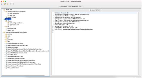Warjar破解还原项目把jar包还原成idea工程 Csdn博客